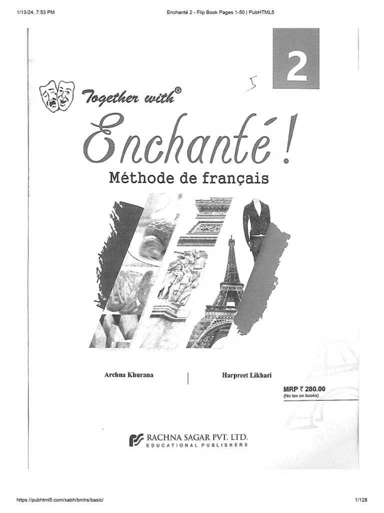 Enchanté 2 - Flip Book Pages 1-50 - PubHTML5 | PDF