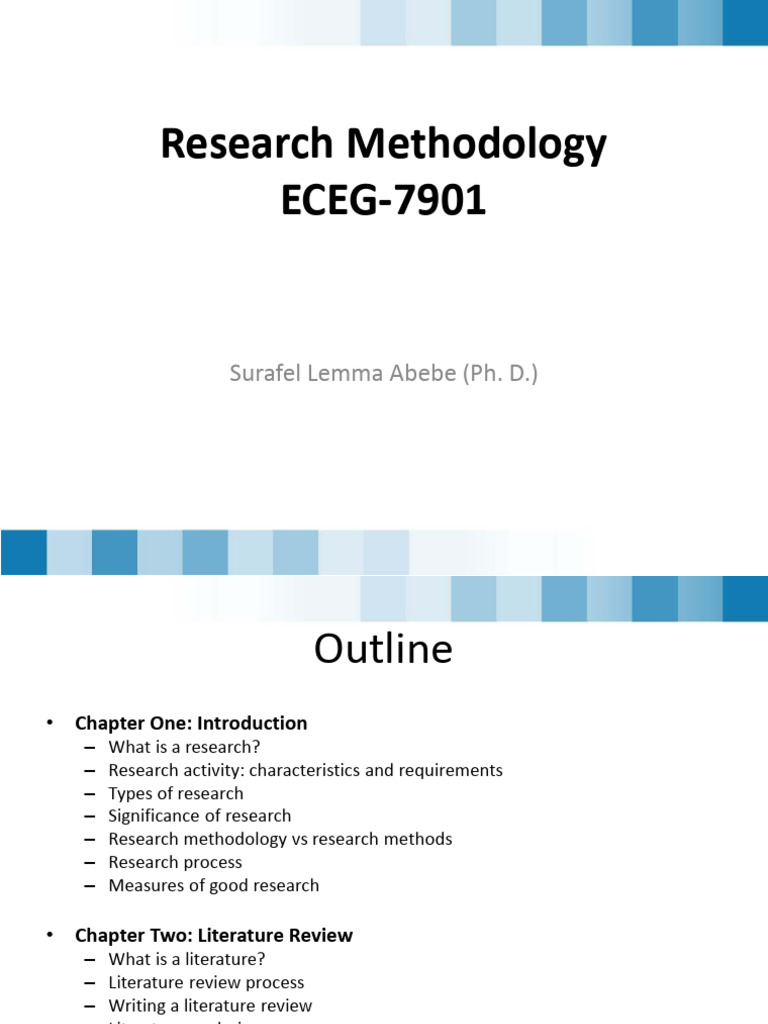 RM 0 CourseOutline | PDF | Methodology | Quantitative Research