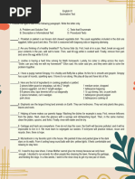 Short Stories Quiz With ANSWERS | PDF | Plot (Narrative)