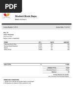 TA DA Bill in Excel Format Download 1 | PDF