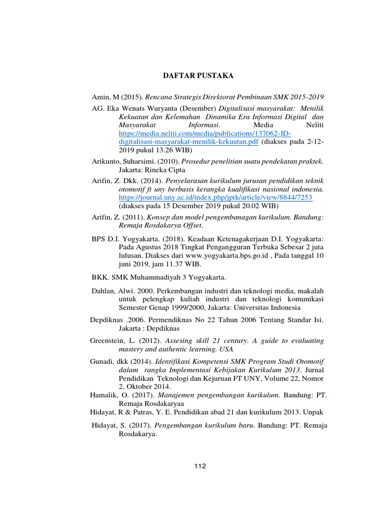 18.DAFTAR PUSTAKA Fiks Fiks | PDF | Komputer