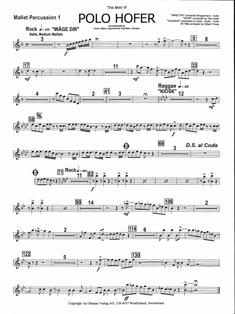 Polo Hofer - Percussion | PDF