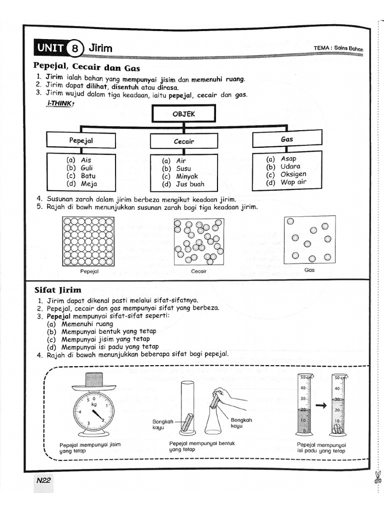 Sains Tahun 5 Unit 8 | PDF