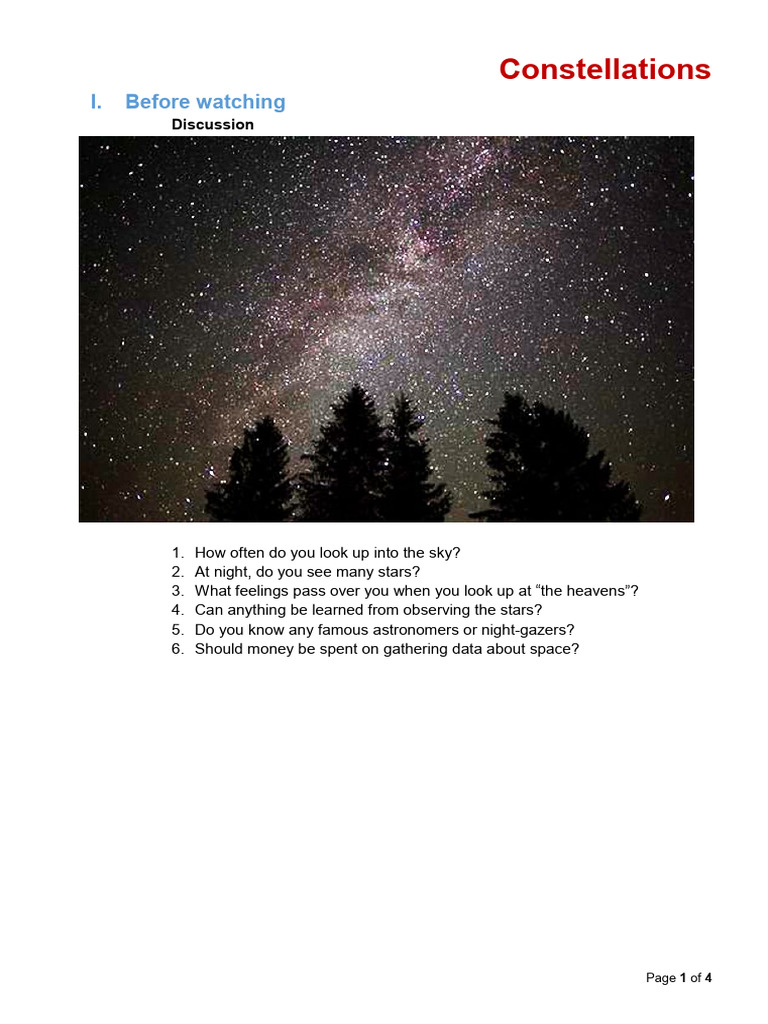 Constellations | PDF | Constellation | Stars