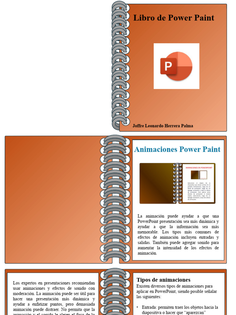 Practica Libreta Interactiva | PDF | Microsoft PowerPoint | Animación