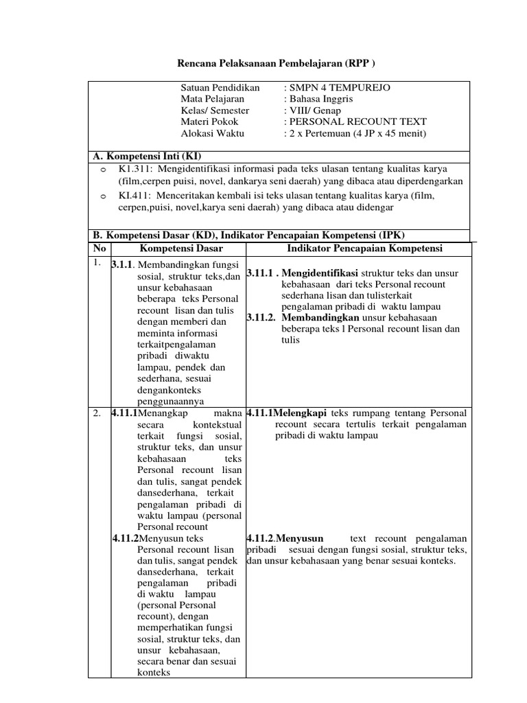 Rencana Aksi 2 | PDF
