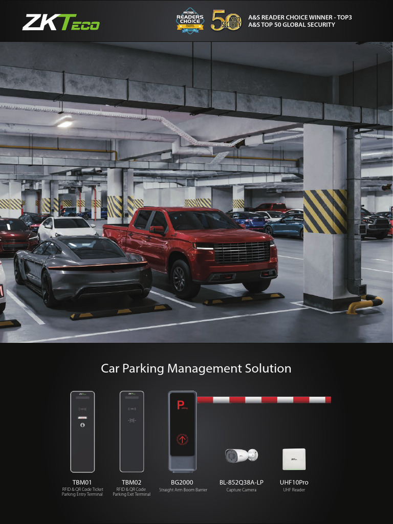 Car Parking Management Solutions Overview | PDF | Parking Lot | Radio ...