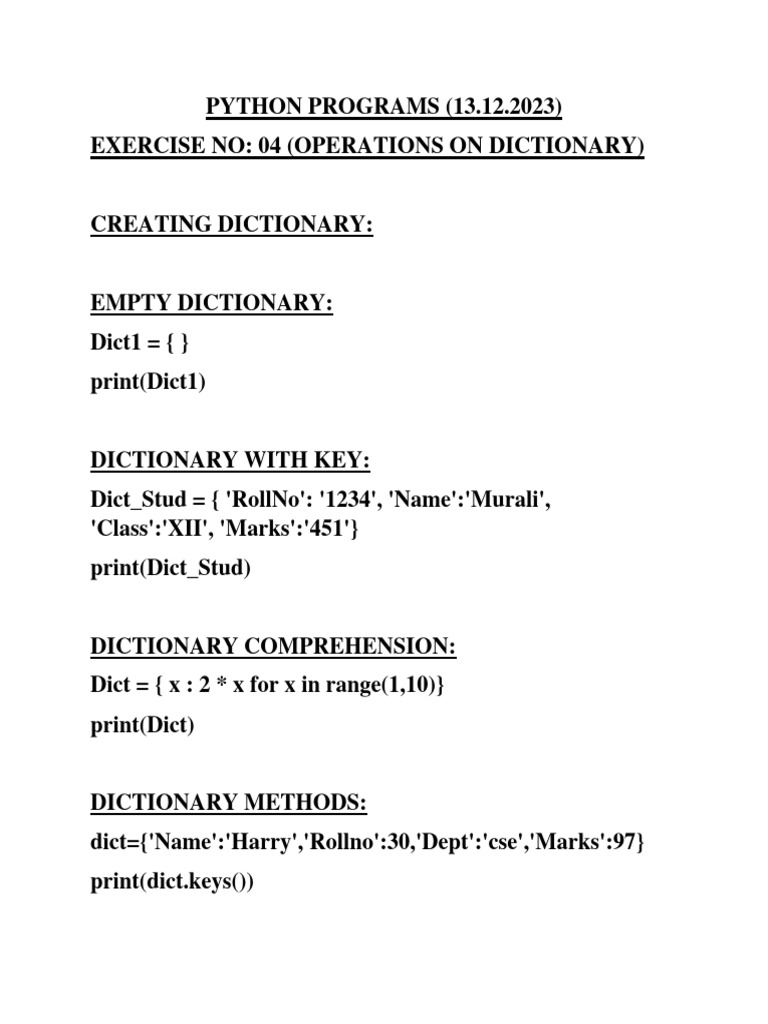 Lab Python Programs | PDF | Computer Programming | Software Engineering