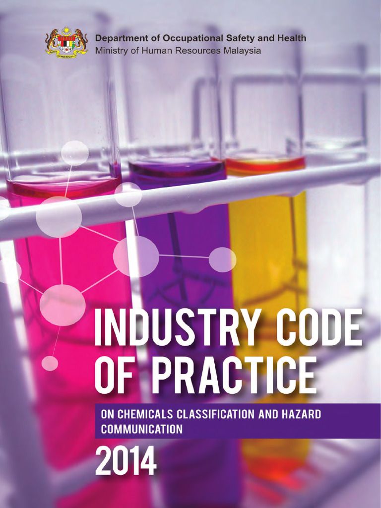 Industry Communication) 2014 Practice (On Chemical Code of and ...