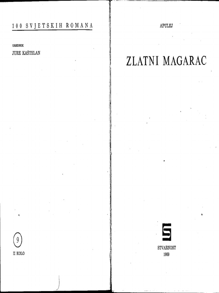 Apulej Knjige I-VI | PDF