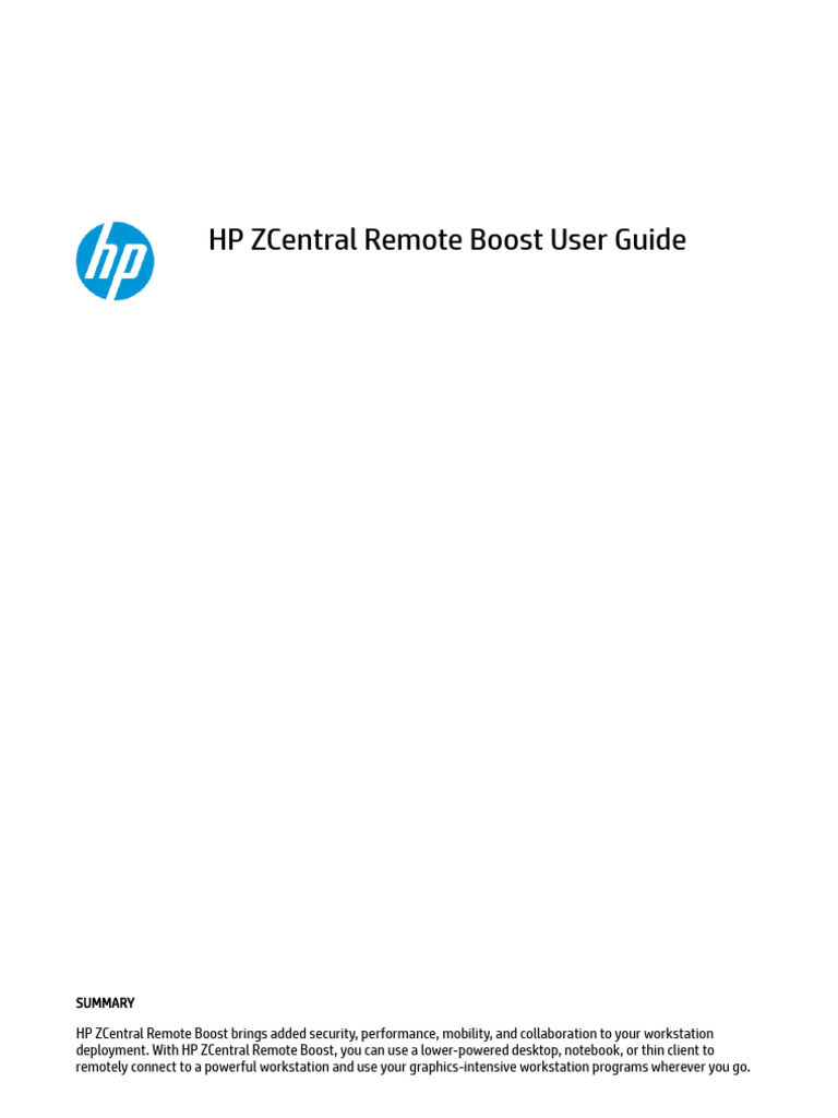 HPRGSUserGuide | PDF | Port (Computer Networking) | Computer Network