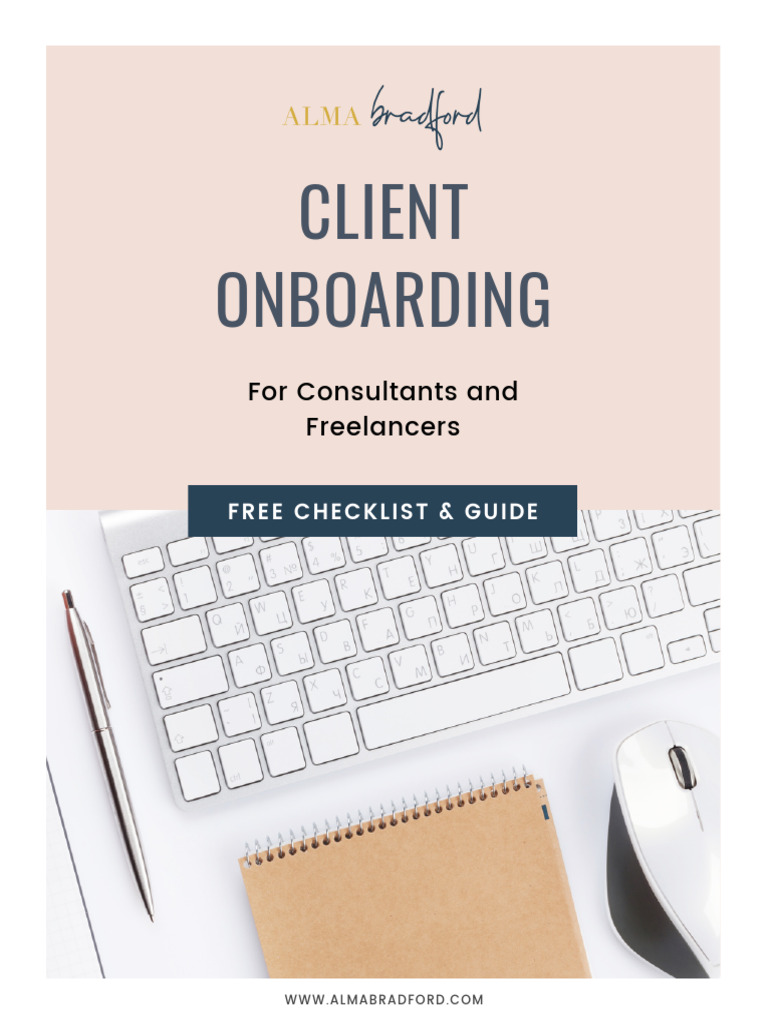 Client Onbaording Checklist | PDF | Consultant | Brand