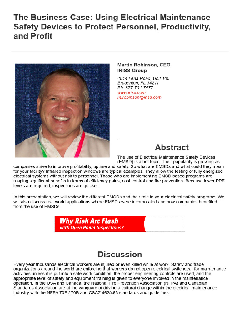 Electrical Maintenance Safety Devices | PDF | Safety | Electricity