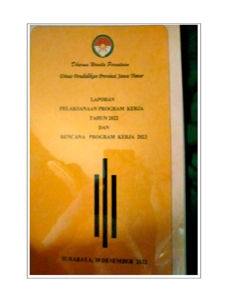 Contoh Sampul LPPK | PDF