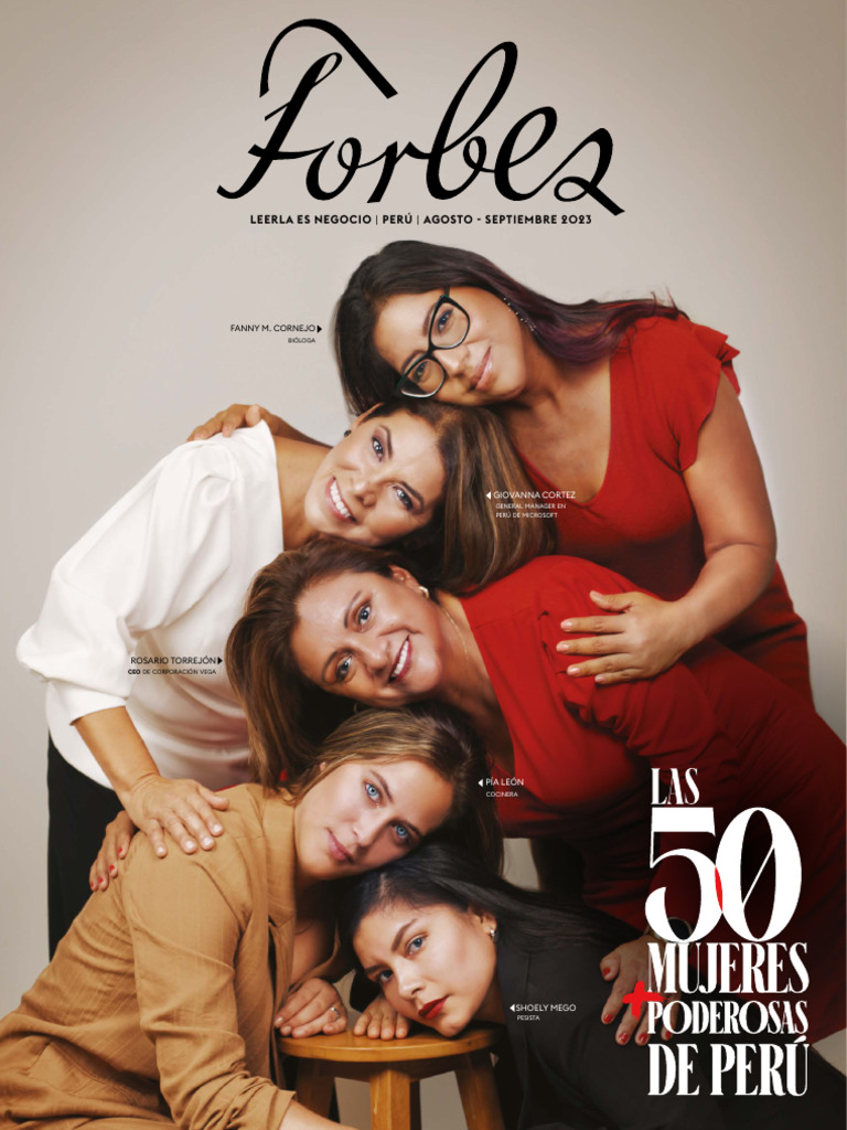 Forbes Septiembre 50 Mujeres | PDF | Perú