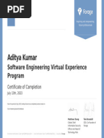 Coursera Certificate Example | PDF