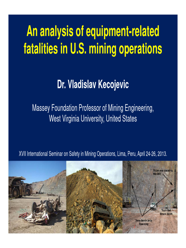 Un Analisis | PDF | Mining | Hazards