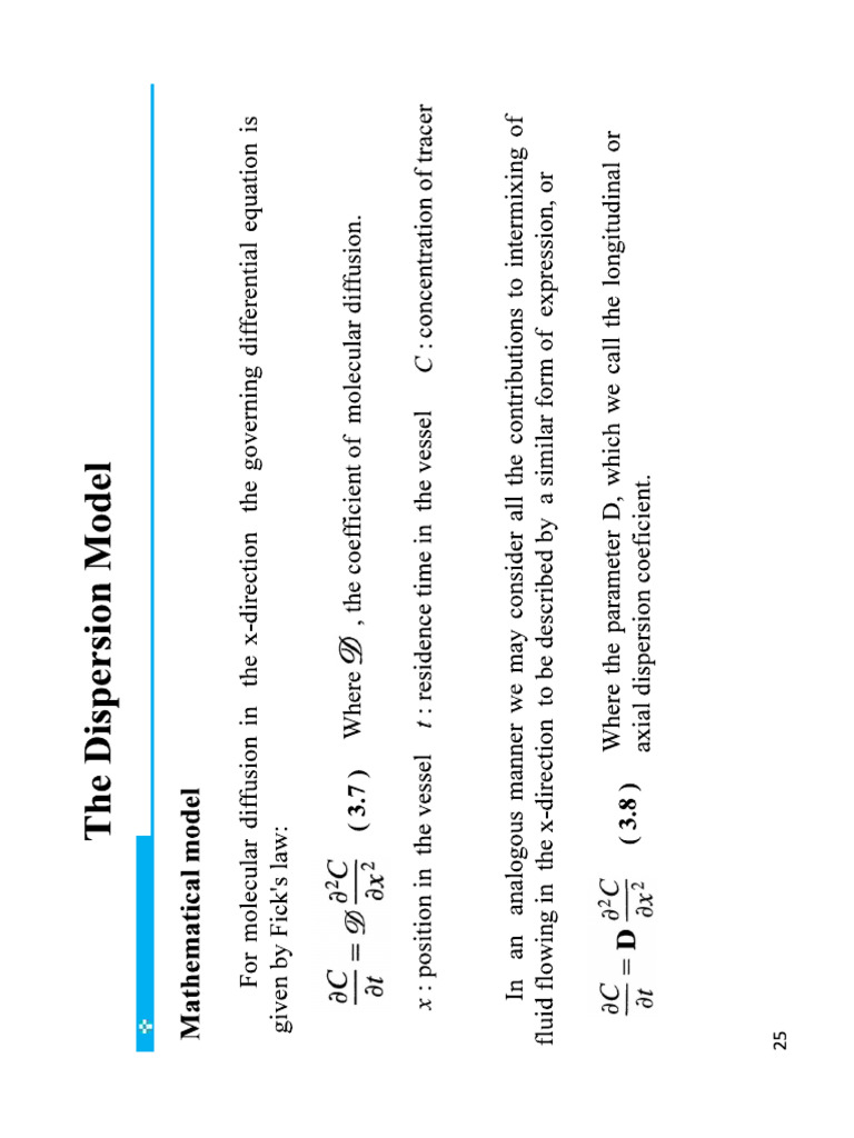 The Dispersion Model | PDF