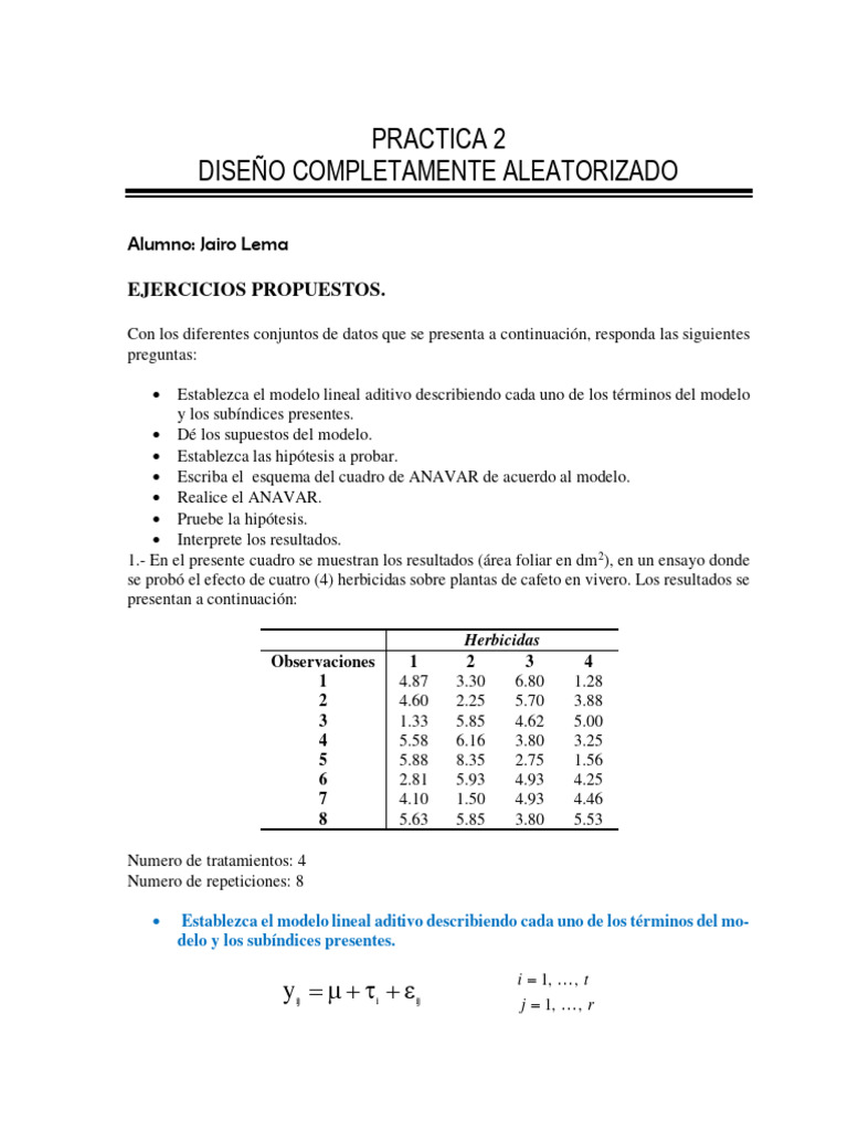 Ejercicios Dca | PDF