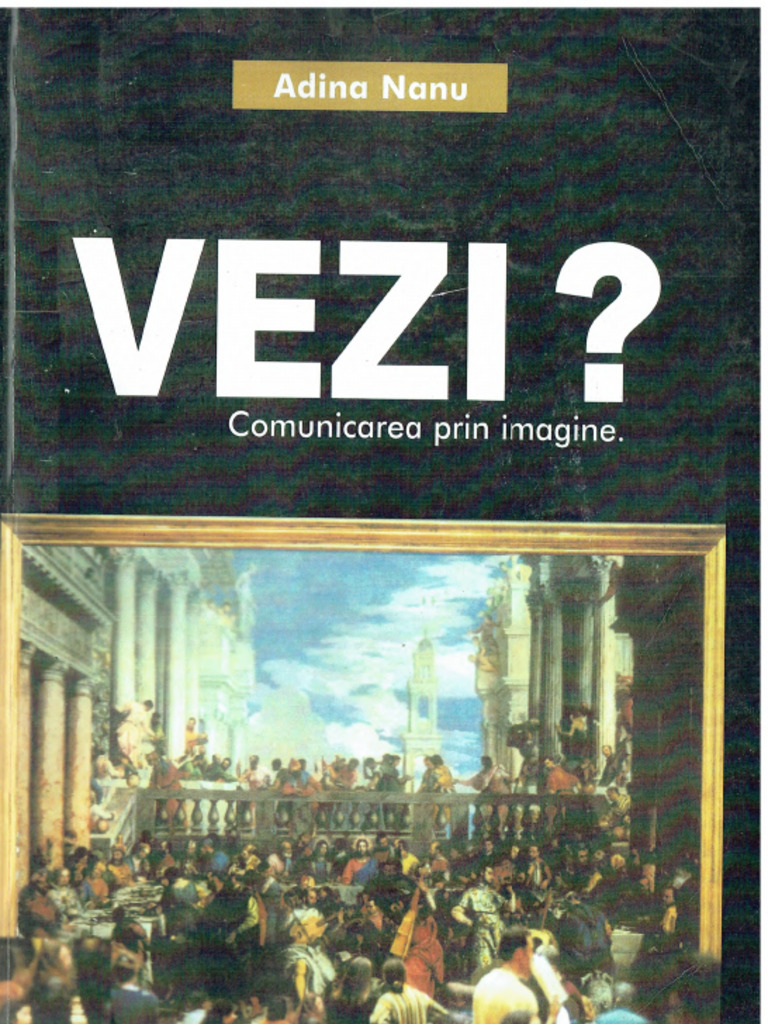 Carte VEZI Comunicarea Prin Imagine Adina Nanu | PDF