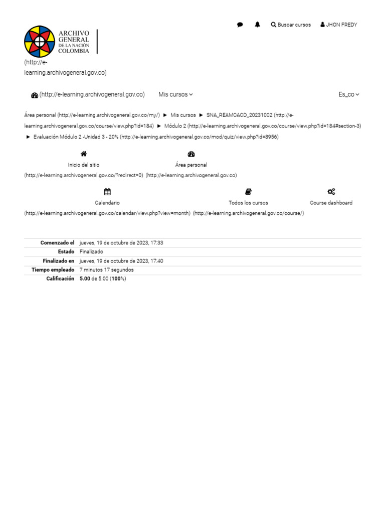 Evaluación Módulo 2 - Unidad 3 - 20% | PDF