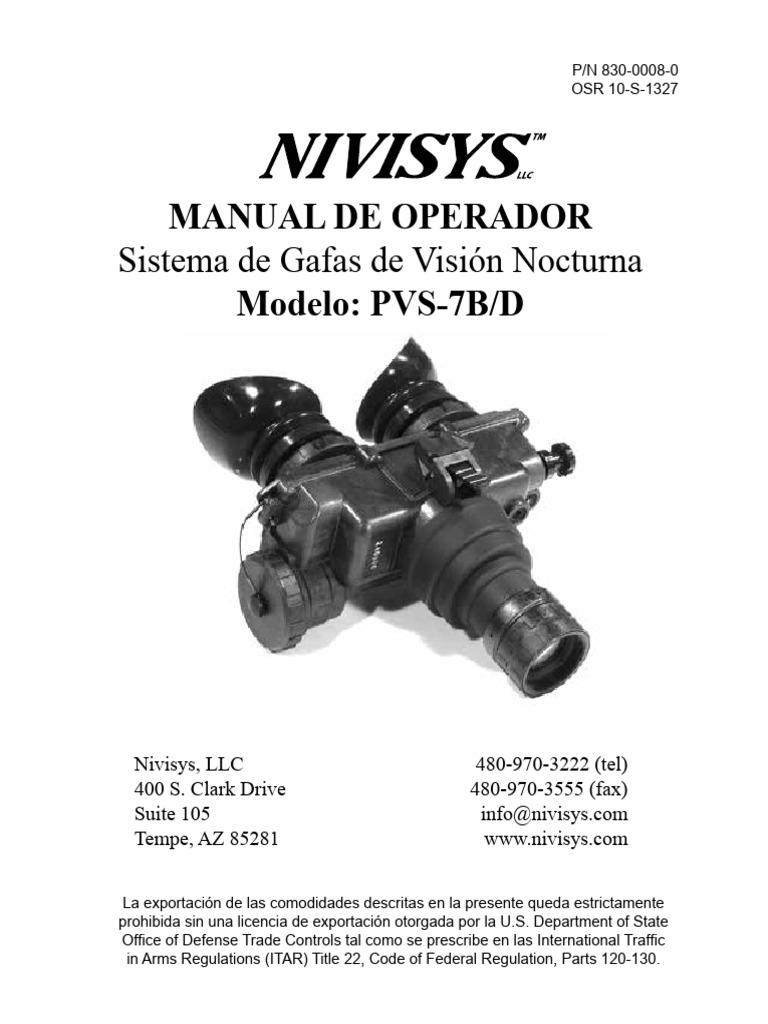 Pvs-7 Manual Spa | PDF