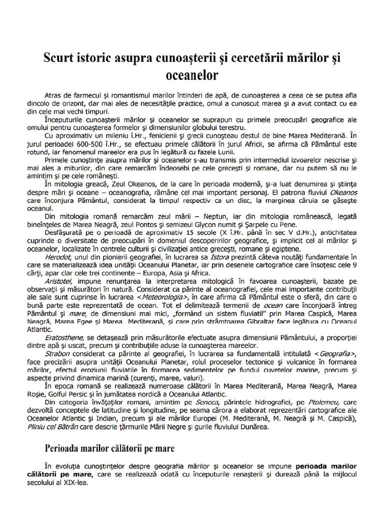 Mari Si Oceane PDF | PDF