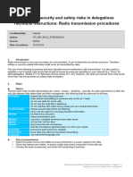 Military Voice Procedure Overview | PDF | Human Communication | Service ...