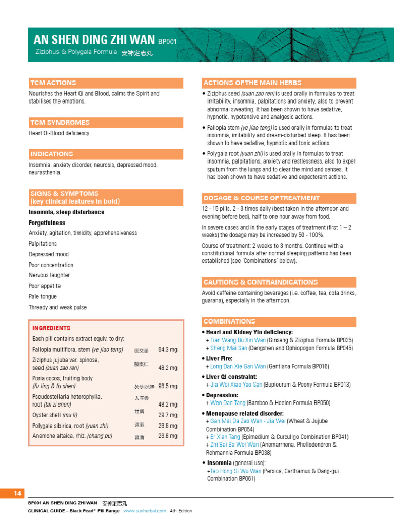 An Shen Ding Zhi | PDF