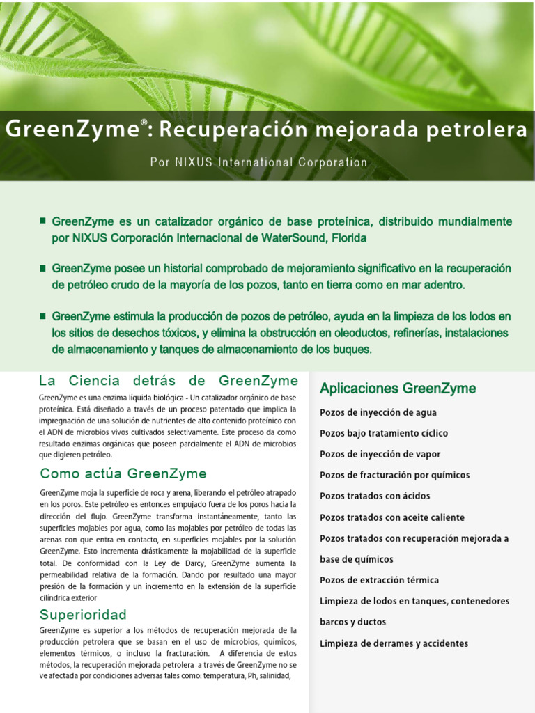 Greenzyme Info General | PDF