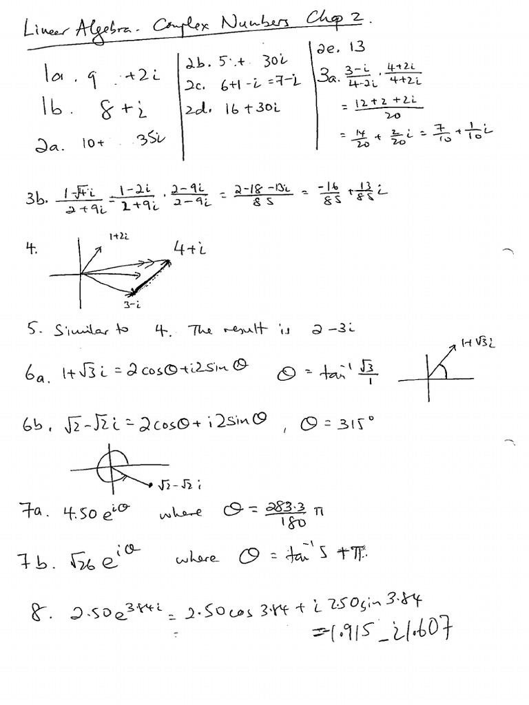 Chapter 2 Tutorial-Solution Key-9jul20 | PDF