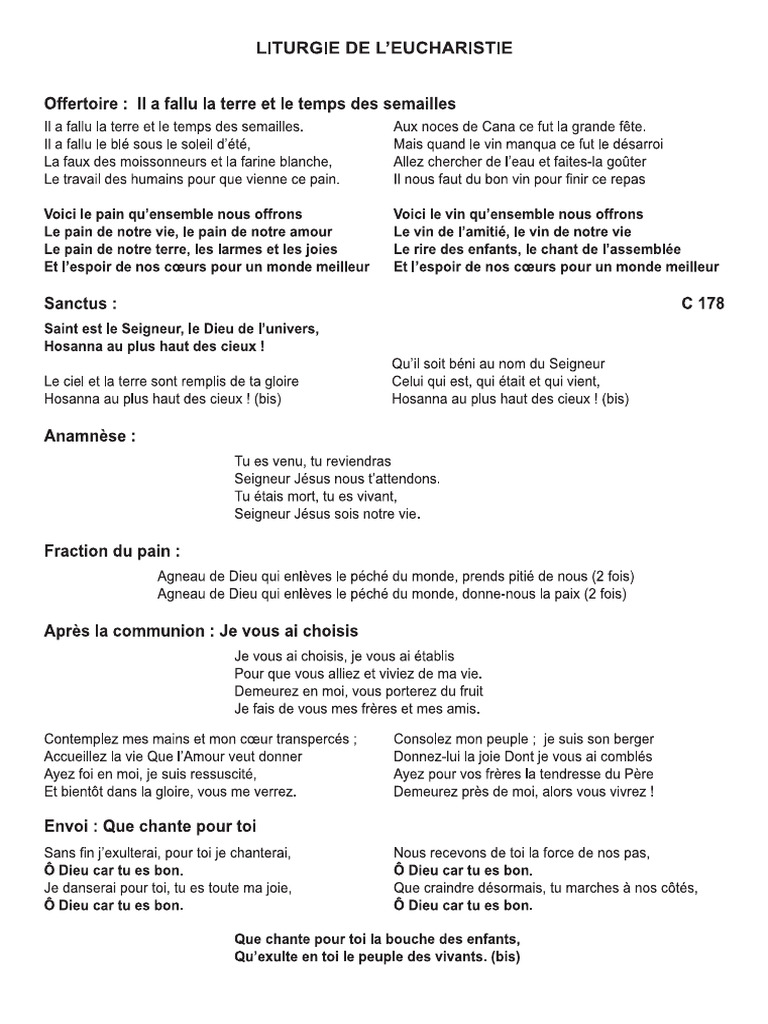 Il A Fallu La Terre | PDF