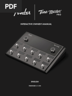 TONEX ONE User Manual English | PDF | Sound | Computer Engineering