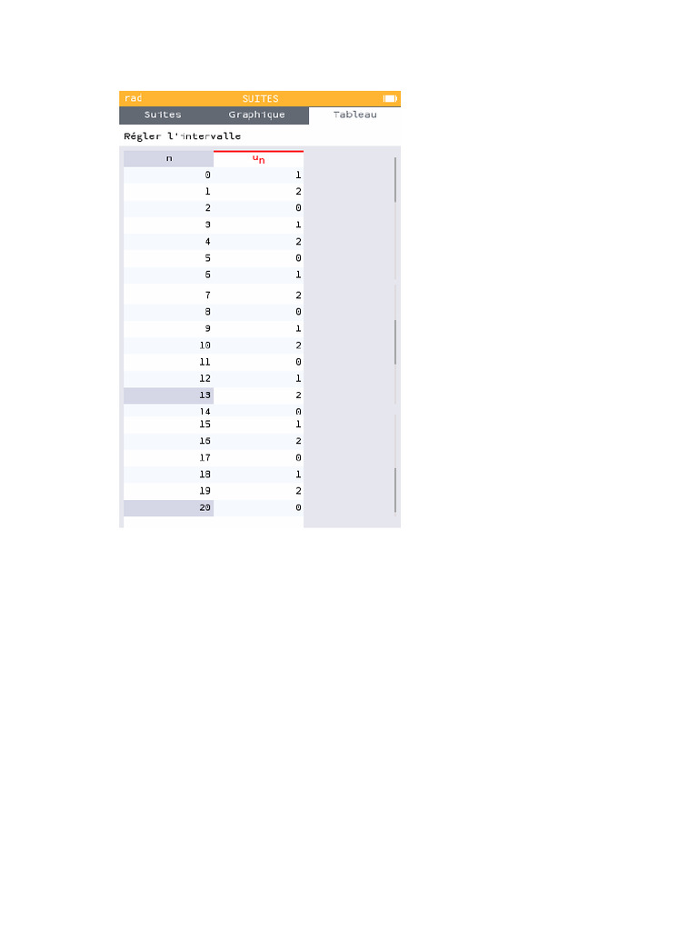 Spé MATH Capture D'écran Numworks | PDF