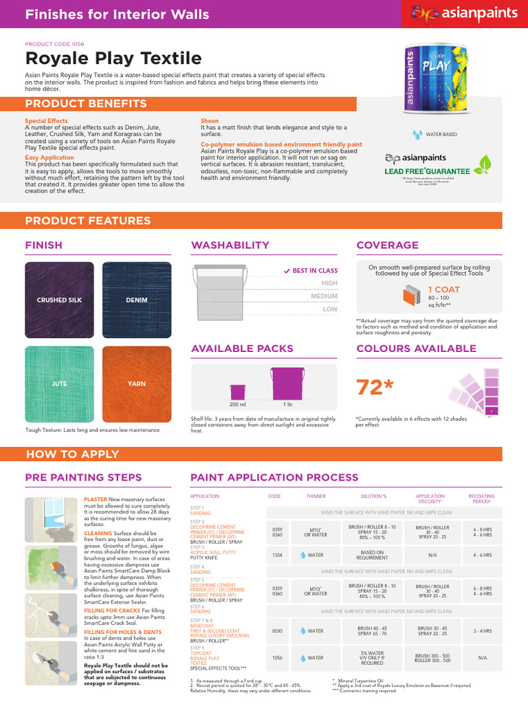 Royale Play Textile | PDF