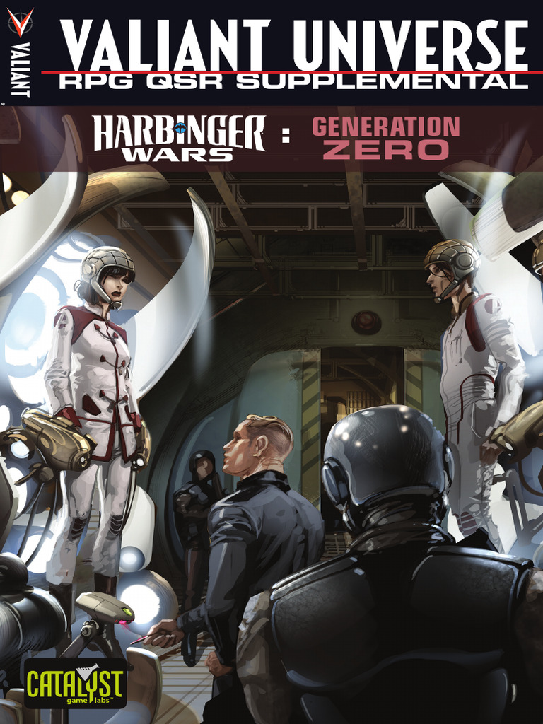Valiant QSR Harbinger Wars Generation Zero | PDF | Valiant Comics