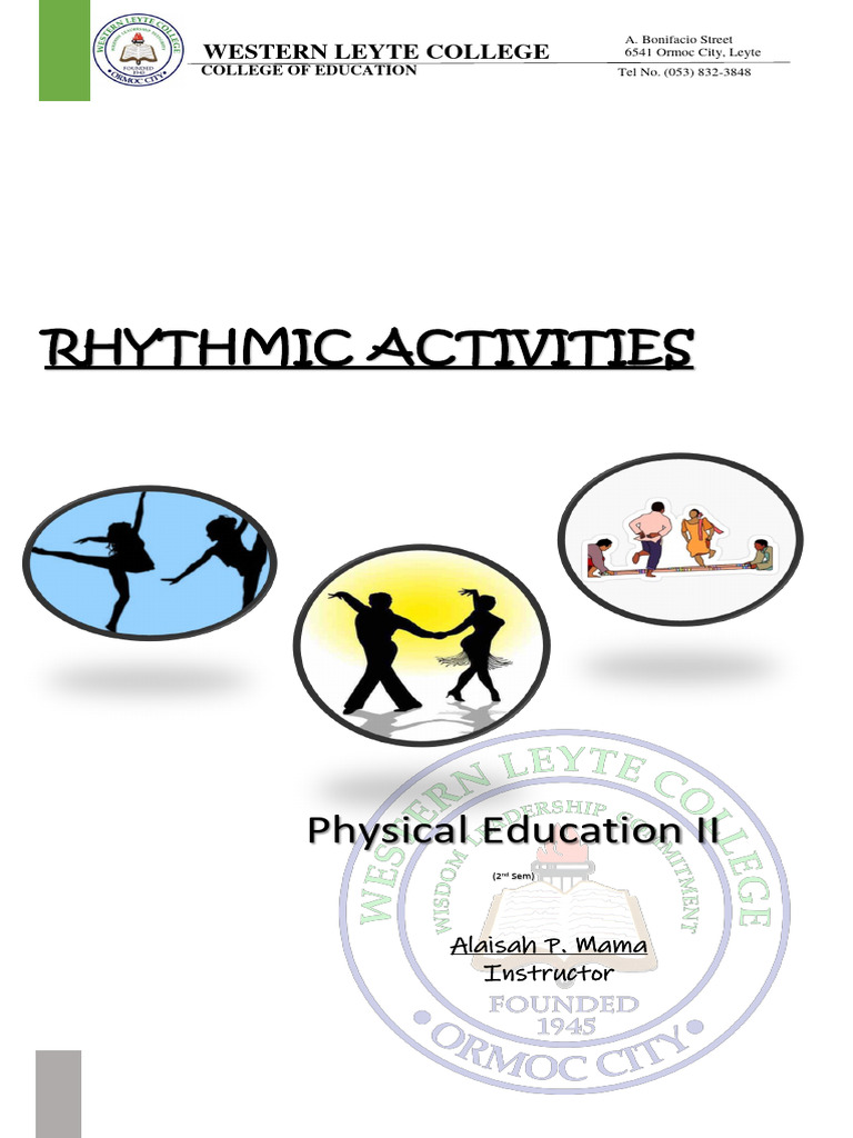 Rhythmic Activities in Physical Education | PDF | Dances | Cheerleading