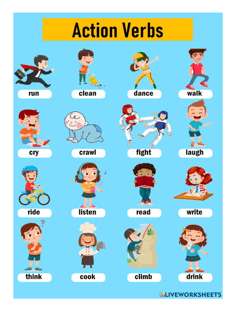 USING Verbs - GRADE3 | PDF