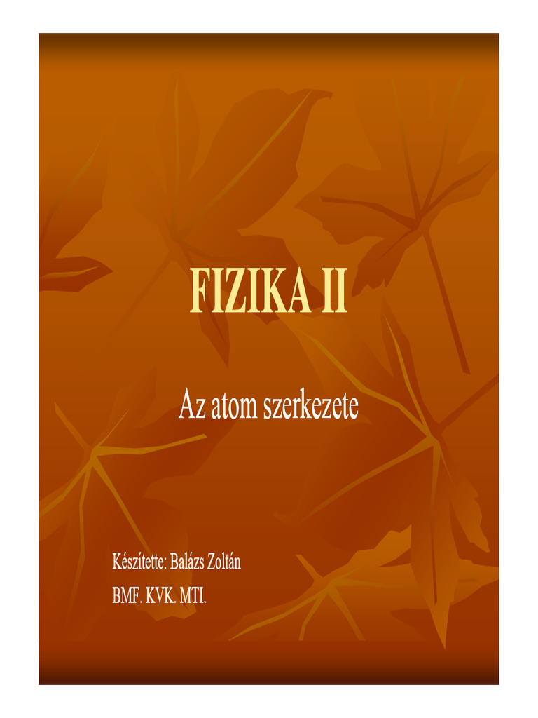 Fizika Ii-2 | PDF