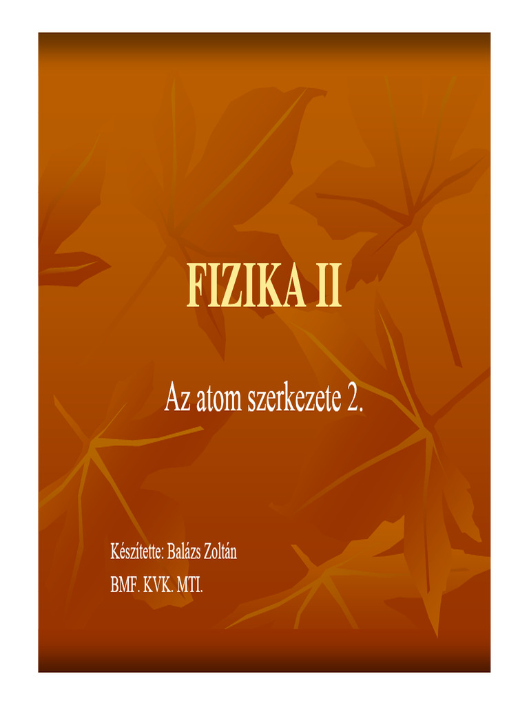 Fizika Ii-2-2 | PDF