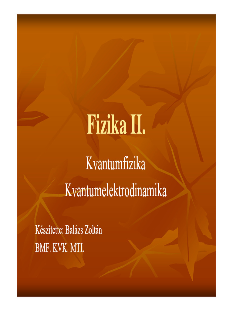 Fizika II-4 | PDF