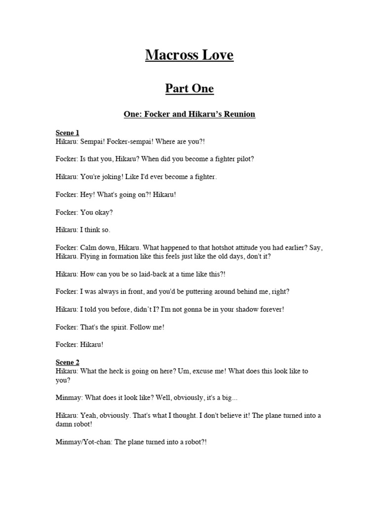Macross Vol V Macross Love | PDF