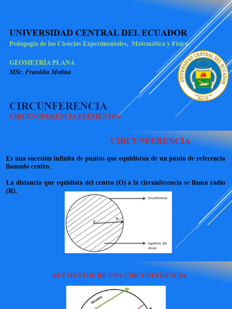 Sesión 12 Circulos | PDF