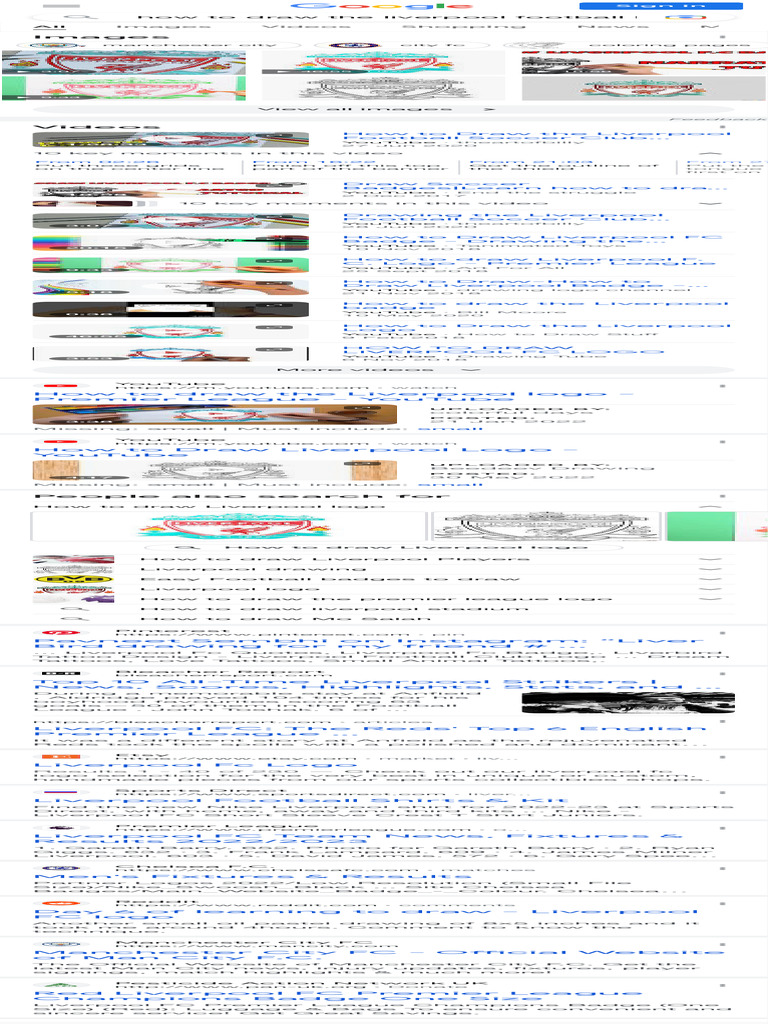 How To Draw The Liverpool Football Badge Small Six - Google Search ...
