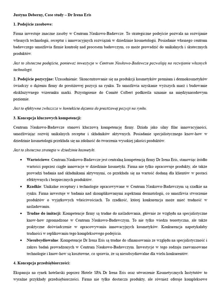 Case Study DR Ireana Eiris | PDF