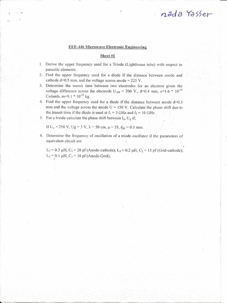 Ideal Solution of Sheet (1) | PDF