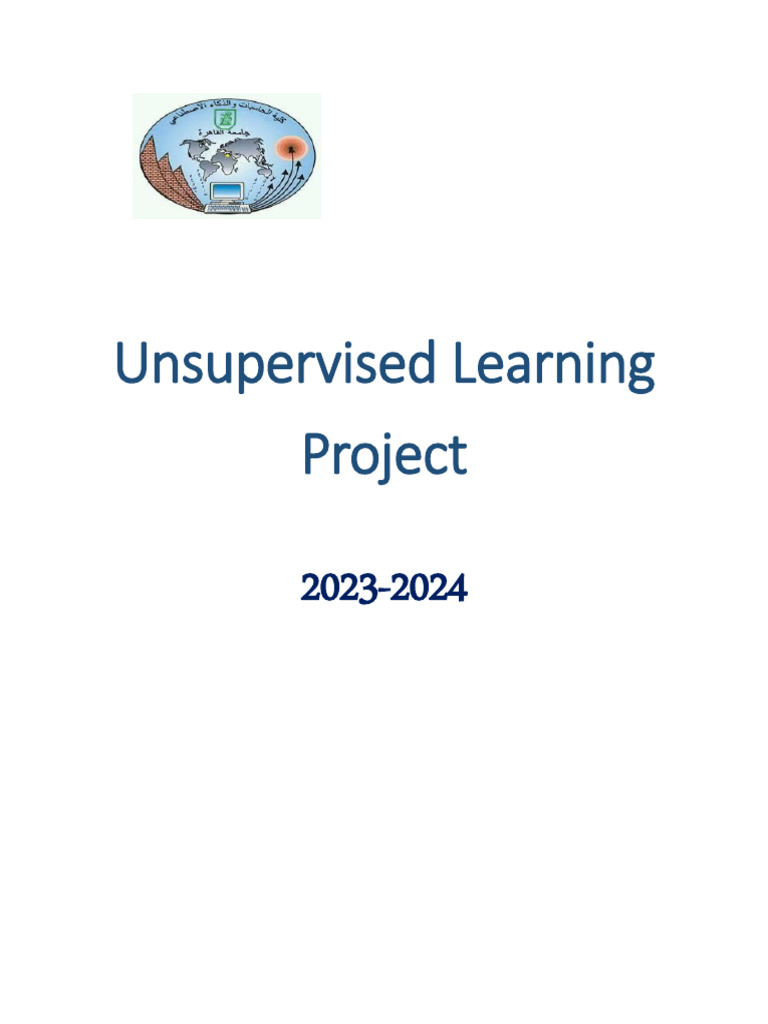 Unsupervised Learning Project 2023-2024 | PDF | Computers