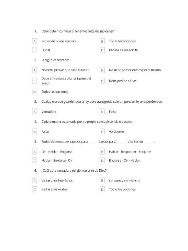 Preguntas de Santiago Opcion 1 | PDF
