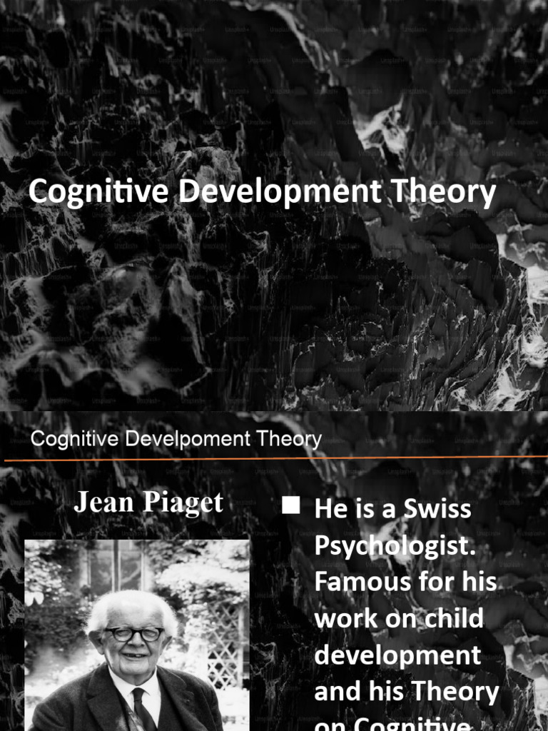 Cognitive Development Theory | PDF