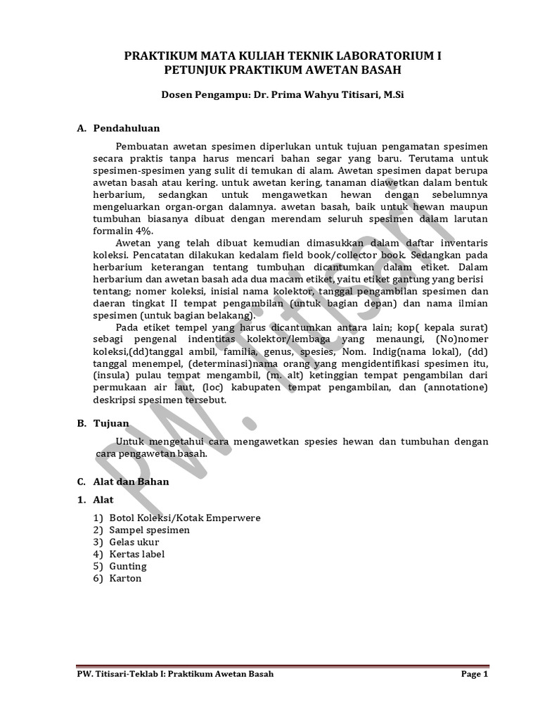 Awetan Basah | PDF | Griya & Taman | Kesehatan Holistik